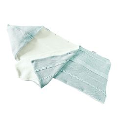 SEI Design Babydecke Schlafsack gestrickt 100% Baumwolle
