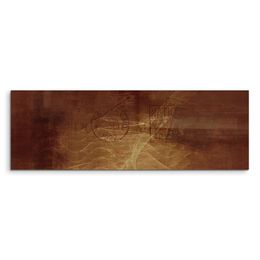 Sinus Art Leinwandbild Abstraktes Panoramabild 1039 150x50cm