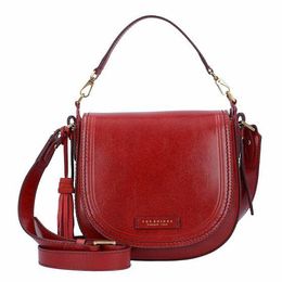 The Bridge Pearldistrict Schultertasche Leder 23 cm red currant