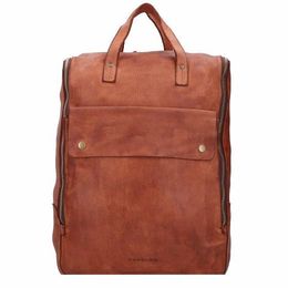 Harold'S Harold's Submarine Rucksack Leder 37 cm Laptopfach cognac