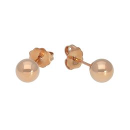 Paar Ohrstecker Vivance "Kugel" Ohrringe Gr. Roségold 585, rosegold (roségold 585) Damen Ohrstecker