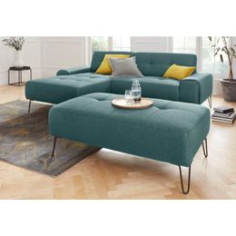 exxpo - sofa fashion Hocker Taranto, grün