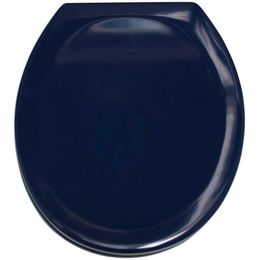 ADOB WC-Sitz Limone, sehr stabil, Edelstahlscharniere, blau