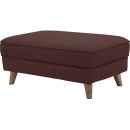 Home Affaire Hocker Copenhagen, passend zur "Copenhagen"-Serie, B/T/H: 102/60/44cm, rot