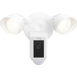 Ring Floodlight Cam Wired Plus Überwachungskamera (Außenbereich), weiß