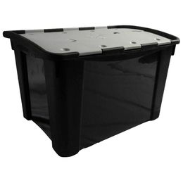 Kreher Aufbewahrungsbox Unbreakable, (B/T/H): ca. 37x51x36 cm, schwarz