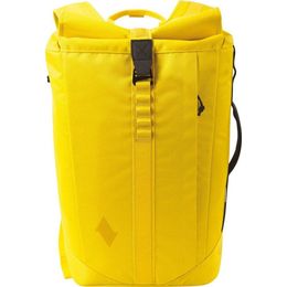 Nitro Freizeitrucksack Scrambler, mit Laptopfach, für Alltag, Arbeit, Schule & Reise mit Roll-Top, gelb