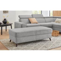 exxpo - sofa fashion Hocker Forza, grau|silberfarben