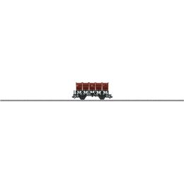 Märklin Märklin Güterwagen Muldenkippwagen Ommi 51 - 46355, Spur H0, Made in Europe, rot|schwarz