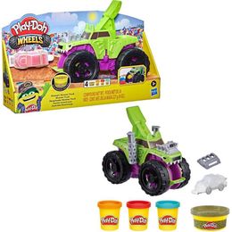 Hasbro Knete Play-Doh, Wheels Mampfender Monster Truck, bunt