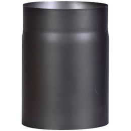 FIREFIX Ofenrohr, 200 mm, 250 mm lang, schwarz