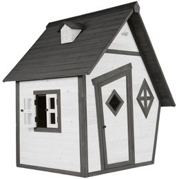 Sunny Spielhaus Cabin, BxTxH: 127x102x164 cm, grau|weiß