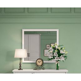 Home Affaire Wandspiegel Evergreen, Maße (B/T/H): 98/4/82 cm, weiß