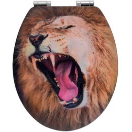 Wenko WC-Sitz Lion, bunt