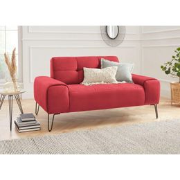 exxpo - sofa fashion 2-Sitzer Taranto, rot