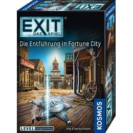 Kosmos Spiel, Escape Room Spiel EXIT - Die Entführung in Fortune City, Made in Germany, bunt