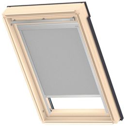 Dachfensterrollo DBL M06 4204, Velux, verdunkelnd, verschraubt, grau