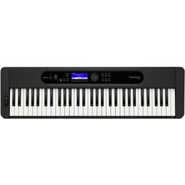 Casio Home-Keyboard Standardkeyboard CT-S400, inkl. Netzteil, schwarz