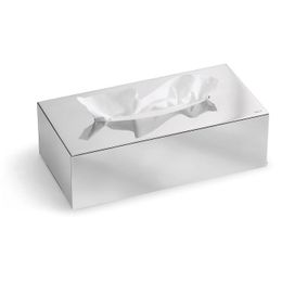 Blomus Papiertuchbox Kleenex-Box -NEXIO- poliert, silberfarben