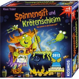 Kosmos Spiel, Kinderspiel Spinnengift und Krötenschleim, Made in Germany, bunt