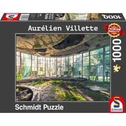 Schmidt Spiele Puzzle Altes Café in Abchasien, 1000 Puzzleteile, Aurélien Villette; Made in Europe, bunt