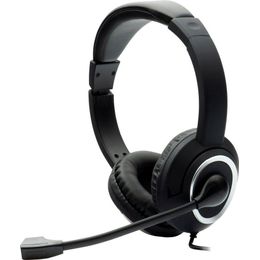 Hyrican ST-GH577 Over-Ear-Kopfhörer (kabelgebunden), schwarz
