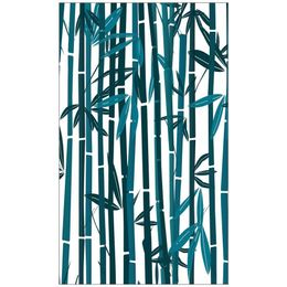 Fensterfolie Look Bamboo, MySpotti, halbtransparent, glatt, 60 x 100 cm, statisch haftend, grün|weiß