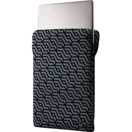 HP Laptoptasche Protective Reversible 35,6cm 14Zoll Blk/Geo Sleeve (P), grau|schwarz