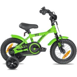 PROMETHEUS BICYCLES Kinderfahrrad »Hawk«, 1 Gang, grün