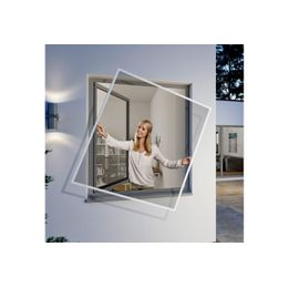 Windhager Insektenschutz-Fensterrahmen FlexiFit, BxH: 130x150 cm, weiß