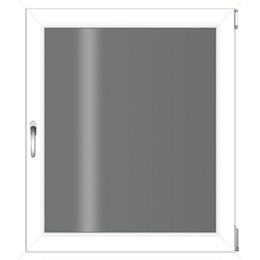 Roro Türen & Fenster Kunststofffenster, BxH: 60x75 cm, ohne Griff, weiß