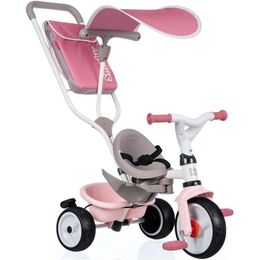 Smoby Dreirad Baby Balade Plus, rosa, mit Sonnendach; Made in Europe, rosa