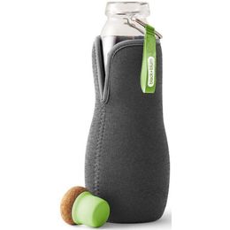 black+blum Trinkflasche Eau Good, auslaufsicher, Aktivkohlefilter für gesünderes Wasser, 650 ml, grün
