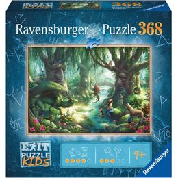 Ravensburger Puzzle EXIT, Kids Der magische Wald, 368 Puzzleteile, FSC® - schützt Wald - weltweit; Made in Germany, bunt