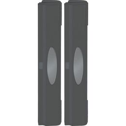 Wenko Folienspender Perfect Cutter, (Set, 2-St), für Folienrollen bis 33 cm Breite, für Alufolien und Frischhaltefolien, grau|silberfarben