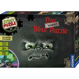Kosmos Puzzle Story Puzzle - Das kleine Böse Puzzle, 200 Puzzleteile, Made in Germany, grün|rot|schwarz