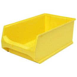 Aufbewahrungsbox PROFI LB2 (Set, 10 St), BxTxH: 30x50x20 cm, Polypropylen, 21 l, gelb