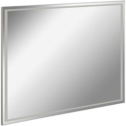 Fackelmann Badspiegel Framelight 100 (1-St), 80 x 60 cm,LED, silberfarben