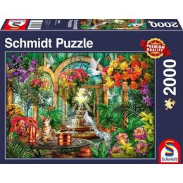 Schmidt Spiele Puzzle Atrium, 2000 Puzzleteile, Made in Germany, bunt