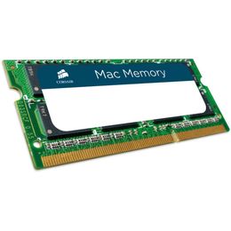 Corsair Mac Memory — 16GB Dual Channel DDR3 SODIMM Laptop-Arbeitsspeicher, bunt