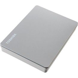 Toshiba Canvio Flex 2TB externe HDD-Festplatte (2 TB) 2,5", silberfarben