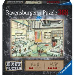 Ravensburger Puzzle EXIT, Das Labor, 368 Puzzleteile, FSC® - schützt Wald - weltweit; Made in Germany, bunt