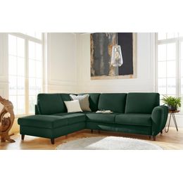 exxpo - sofa fashion Ecksofa Tres, grün