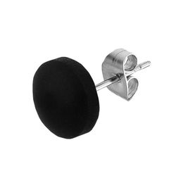 DOOSTI Single-Ohrstecker Schmuck Edelstahl Ohrschmuck Ohrringe, mit Carbon, schwarz