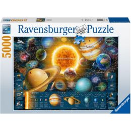 Ravensburger Puzzle Planetensystem, 5000 Puzzleteile, FSC® - schützt Wald - weltweit; Made in Germany, bunt