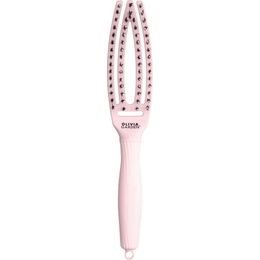 Olivia Garden Haarentwirrbürste Fingerbrush Combo Pink small, rosa