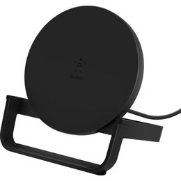 Belkin Wireless Charging Stand mit Micro-USB Kabel & NT Induktions-Ladegerät (Intelligente Schaltungen erkennen angeschlossene Geräte), schwarz