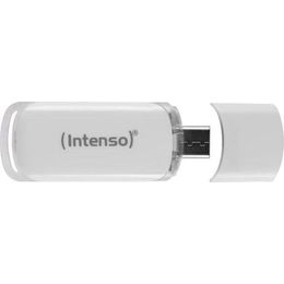 Intenso Flash Line 64GB USB 3.1 USB-Stick (USB 3.1, Lesegeschwindigkeit 70 MB/s), weiß