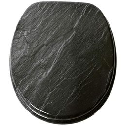 Sanilo WC-Sitz Granit, braun|grau|schwarz