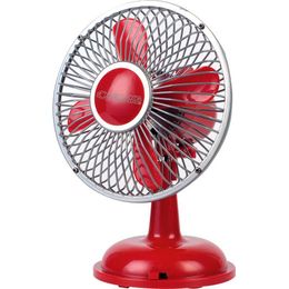 Sonnenkönig Sonnenkönig Tischventilator Retro Fan, rot